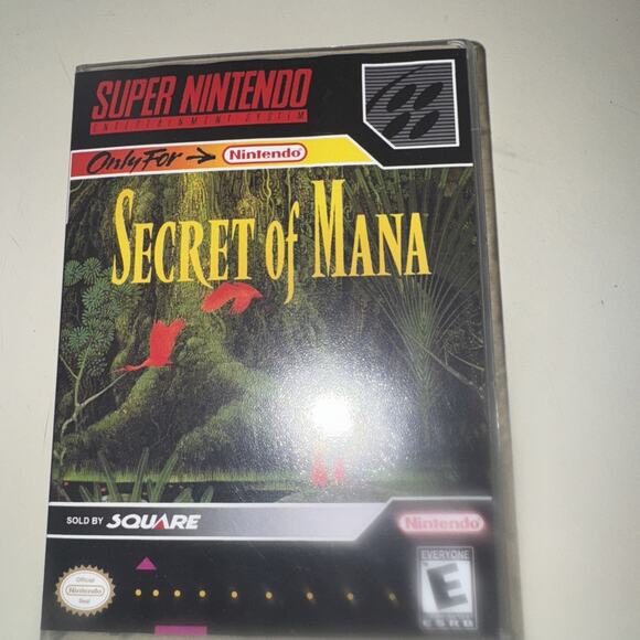 Video Games & Consoles | Secret Of Mana Super Nintendo Snes Authentic ...